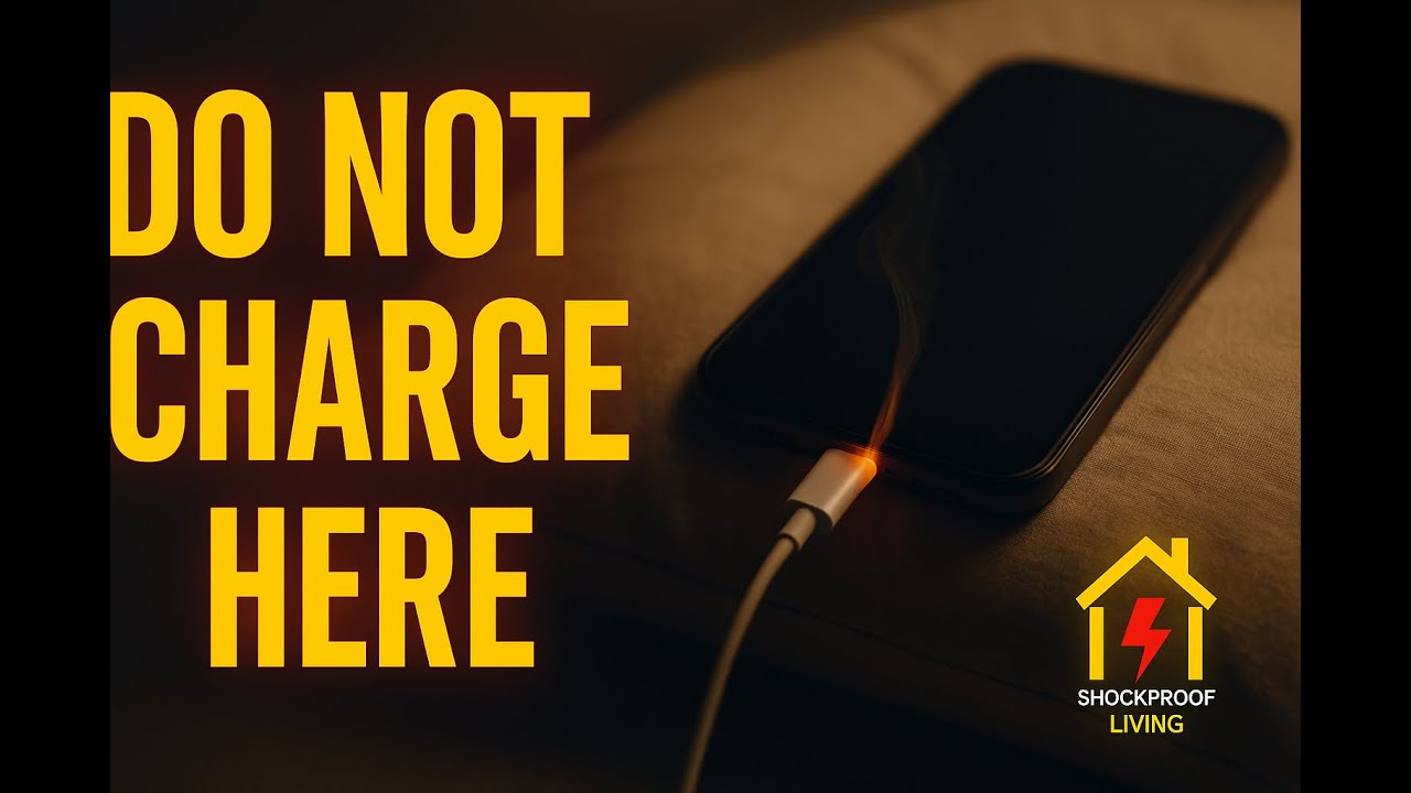 Do NOT Charge Your Phone Here at Night - YouTube