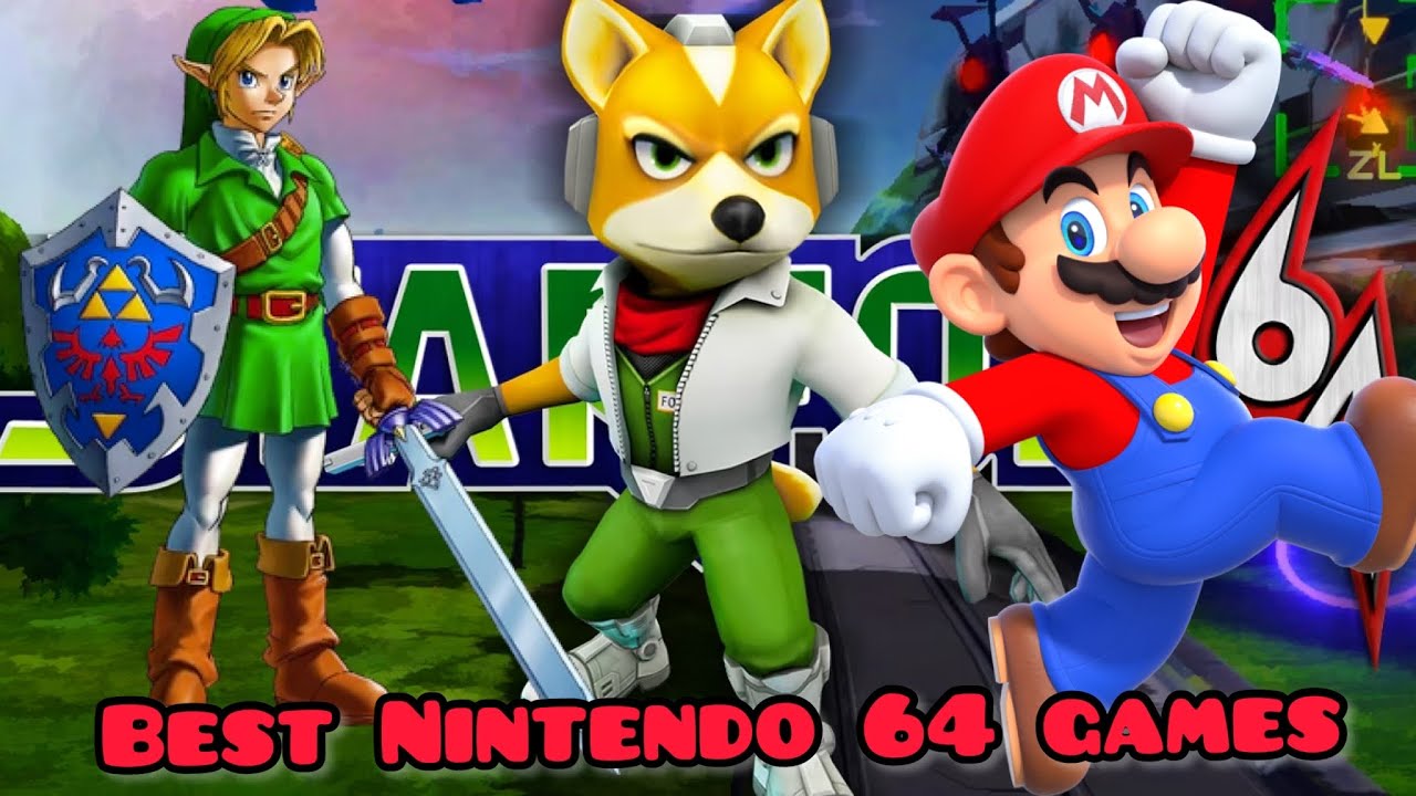Top 5 Nintendo 64 Video Games of All Time - YouTube