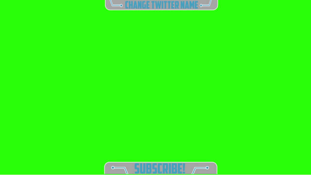 Youtube Overlay Template [Download] - YouTube