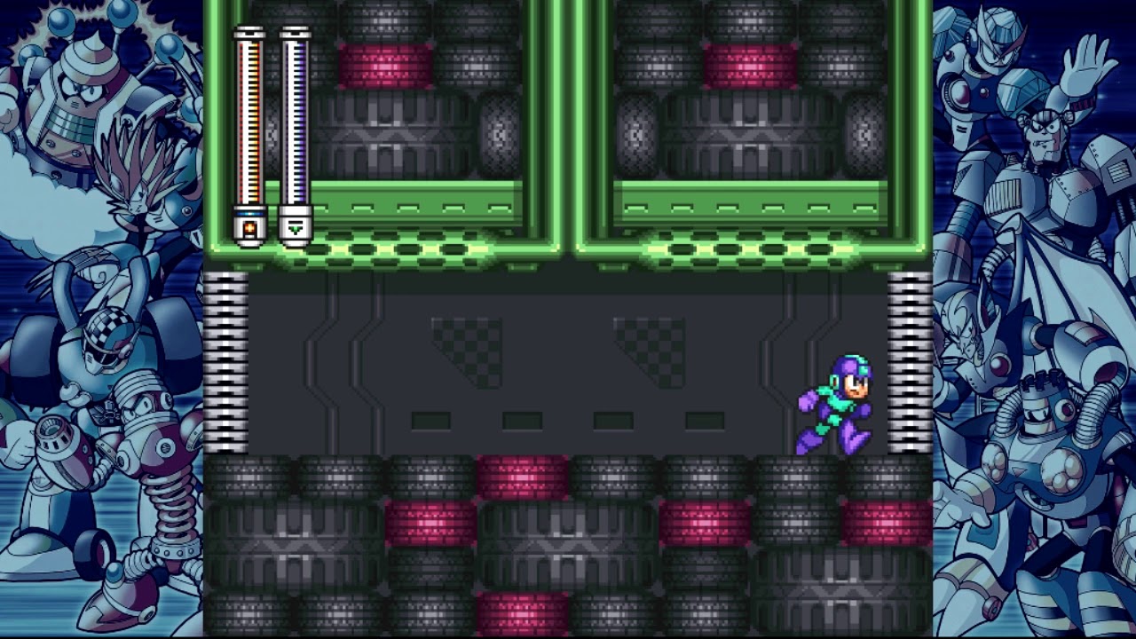 Mega Man 7: Truquito para Spring Man y Turbo Man xD - YouTube