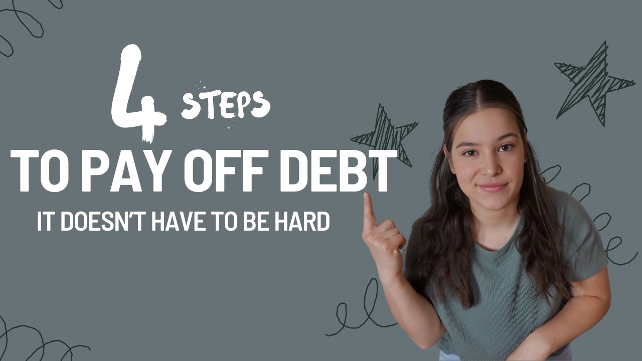 How I Paid Off $40K of Debt in 1 Year | My 4-Step Strategy - YouTube