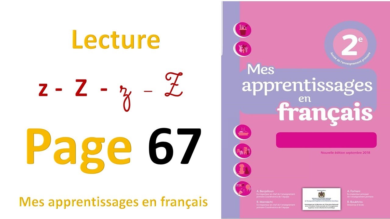 lecture/écriture: La lettre (z) / unité 6 / semaine 28/ page 67 / mes ...