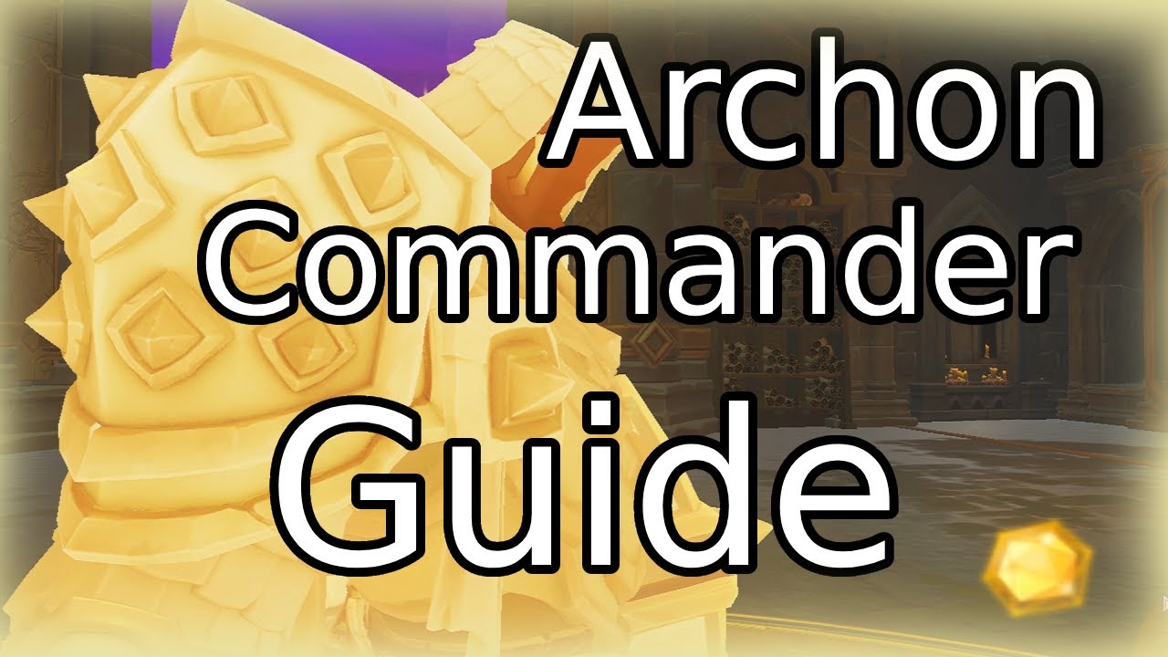 Archon Commander Guide in Wayfinder - YouTube