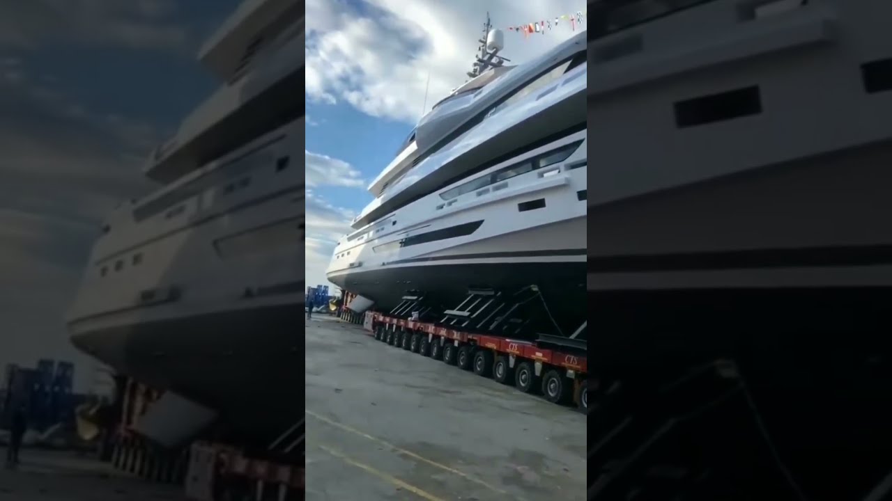Length ship 70m.Rossinavi"polaris - YouTube