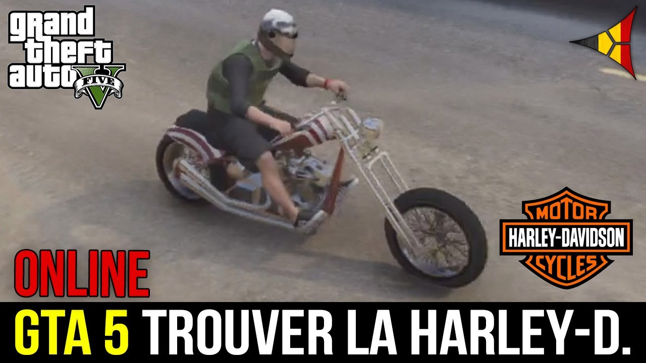 GTA 5 // Trouver la HARLEY-DAVIDSON (LCC Hexer) - Localisation Moto ...