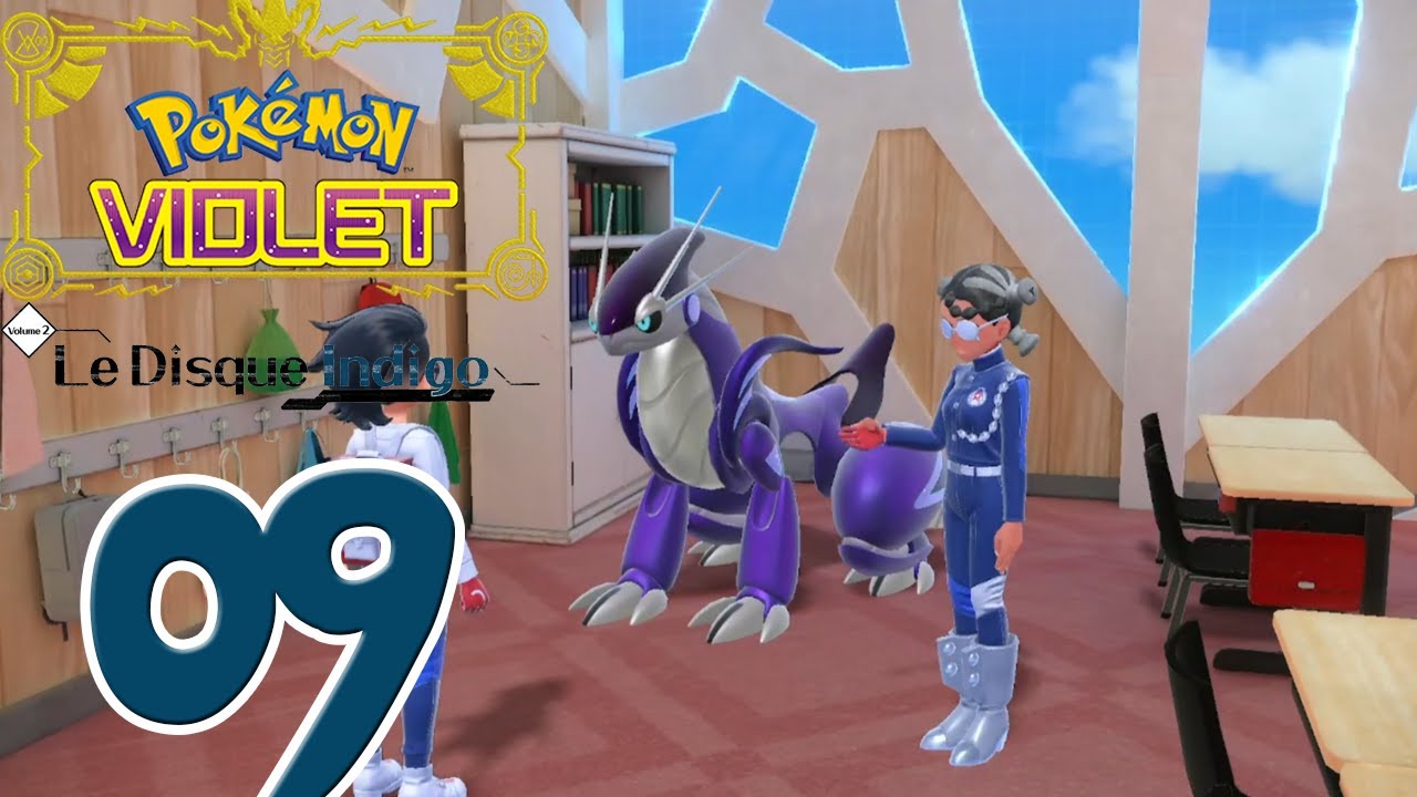 Pokémon Violet DLC 2 le disque indigo ep 9 le début du pokédex - YouTube