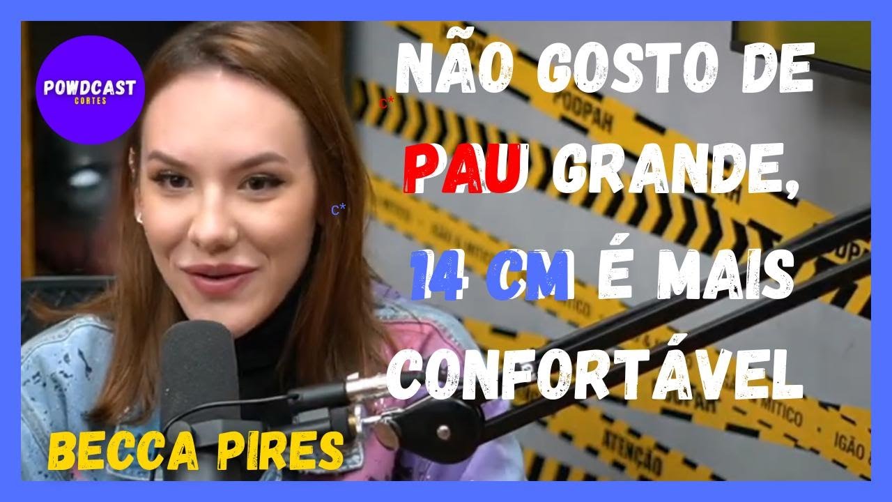 Becca Pires - Postava minha bunda e falava, gente olha como cresceu ...