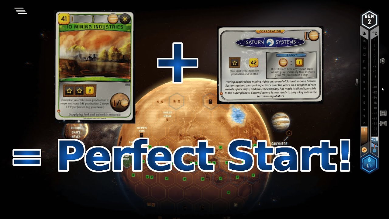 Terraforming Mars Online #11 - OTML Game 4 with Saturn Systems - YouTube