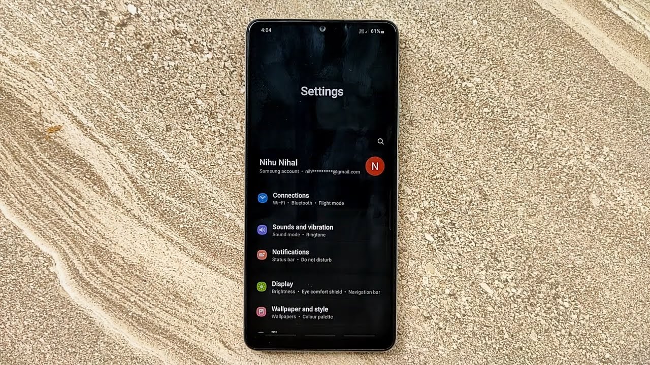 How to check serial number in Samsung Galaxy A42 5G - YouTube