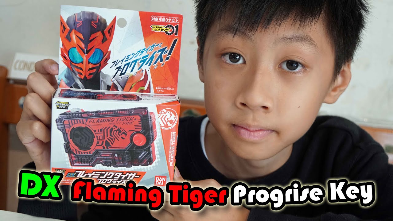 臭Fing介紹：DX Flaming Tiger Progrise Key (2020-01-24) KAMEN RIDER ZERO-ONE ...