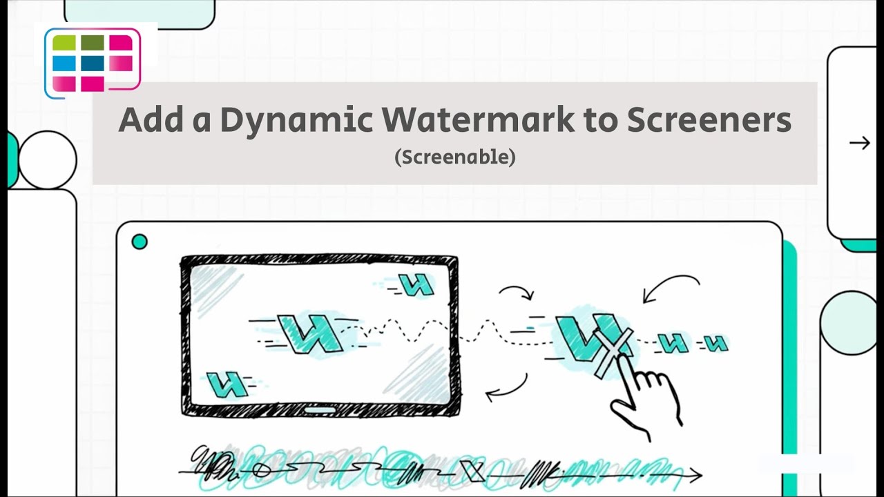 Add a watermark to your Screener (Screenable DRM) - YouTube