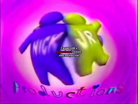 Noggin And Nick Jr Logo Collection In High Colors Effect Youtube