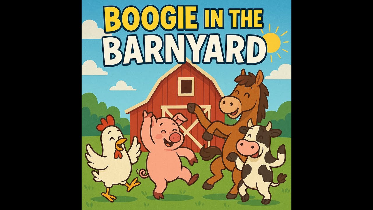 🎵 Boogie in the Barnyard | Fun Kids Dance Song with Singing Animals ...