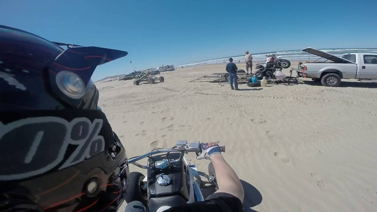 Pismo Beach SB 2016 Ride #3 DRAG BANSHEE - YouTube
