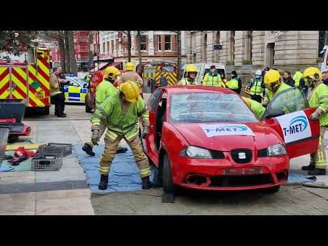 LIVE | Northern Ireland Fire and Rescue Service - West RTC Demo | Derry ...