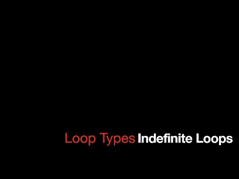 Programming Concepts: Indefinite Loops - YouTube