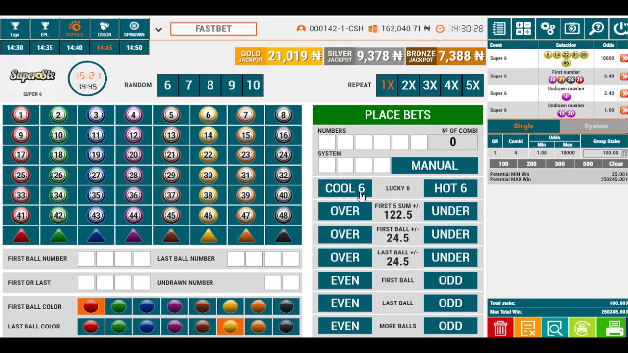 How to place bet on betBonanza Super 6 - YouTube