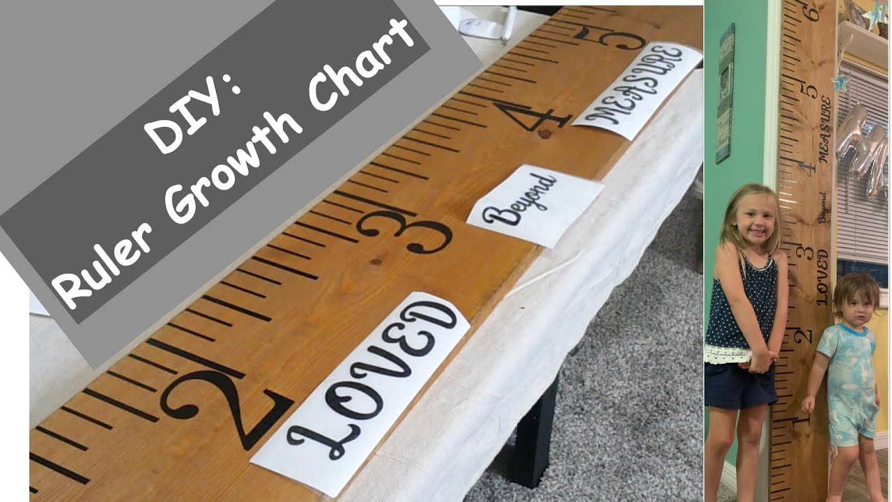 DIY/ Growth Ruler - YouTube