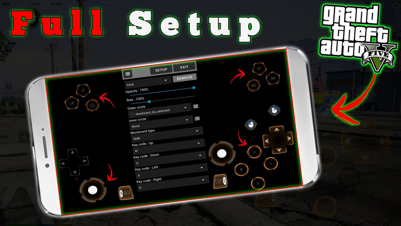 GTA 5 Mobile: The BEST Control Setup! - YouTube