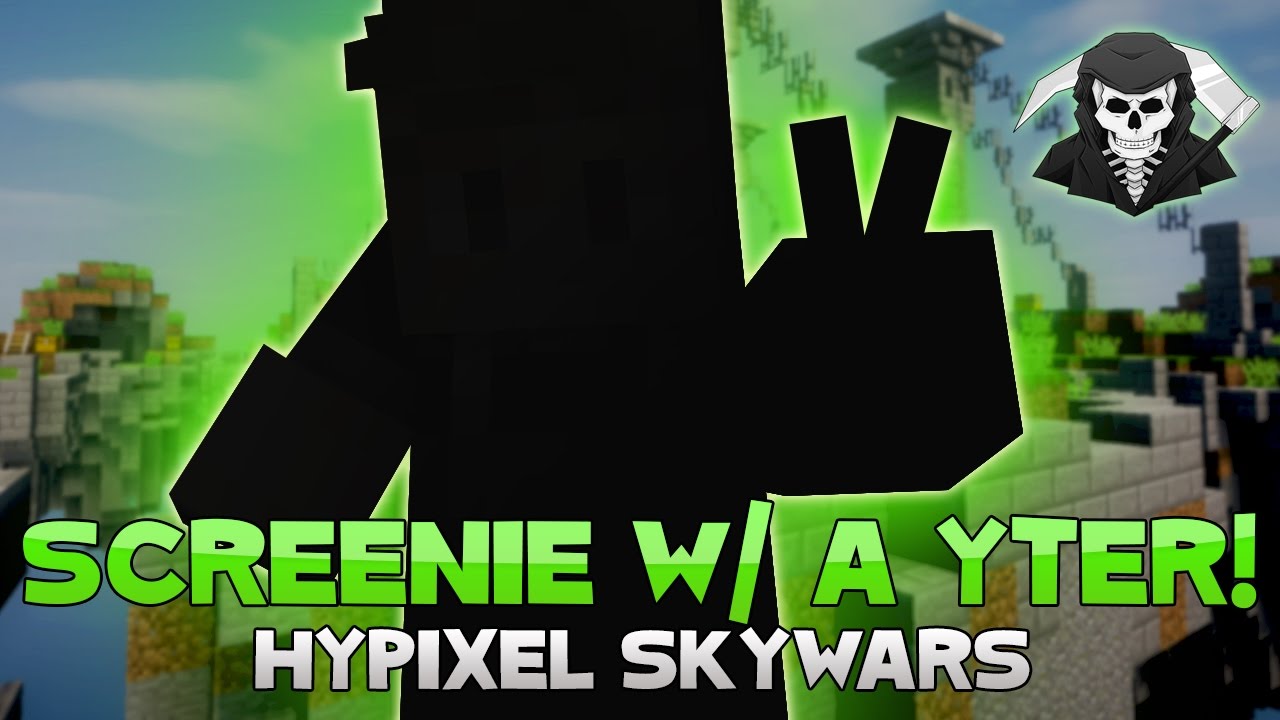 SCREENIE WITH A YOUTUBER?! ( Hypixel Skywars ) - YouTube