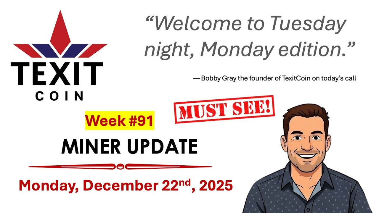 Special Edition TEXIT Coin Miner Update: Answering EVERY Question - 12 ...