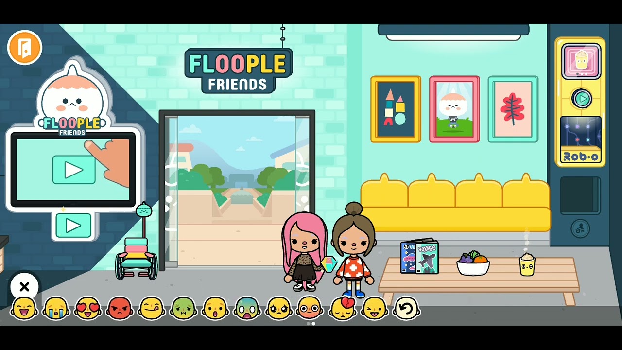 I found a secret in floople friends! - YouTube