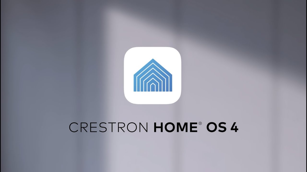 Crestron Home® OS 4 Gives You More - YouTube