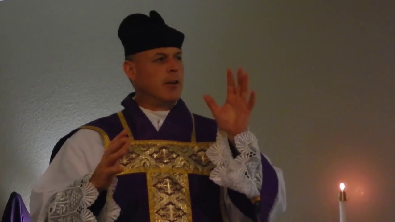Fr David Hewko Palm Sunday March 2016 - YouTube