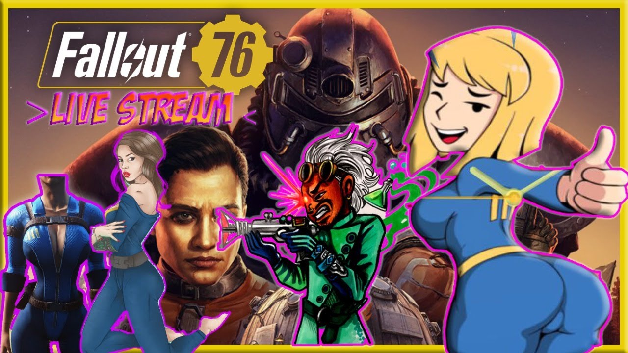 Mad Scientist Persona on the hunt for BADDIES....|Fallout 76 Live ...
