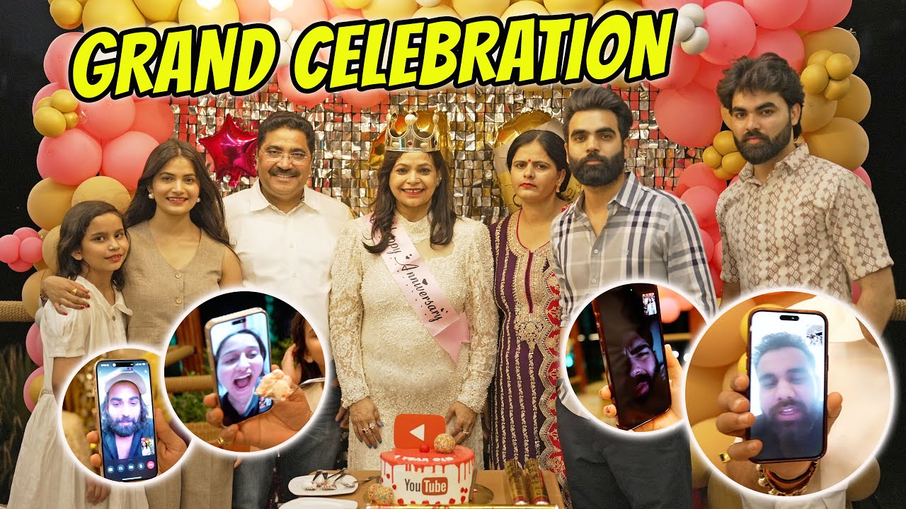 Bhammu ki Duniya Ki 1st Anniversary ️🥳 || Puri family ne milkar Kara ...