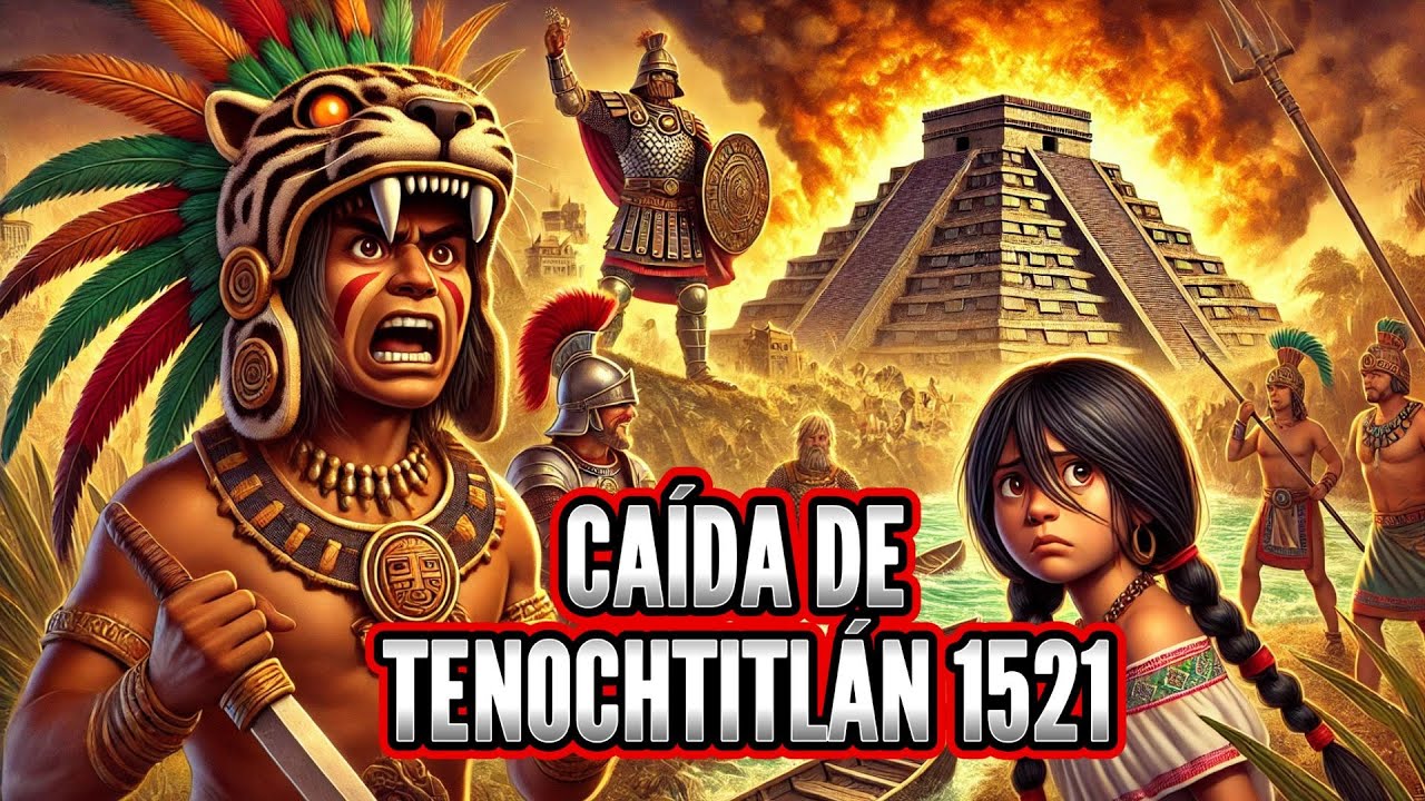La Caída de Tenochtitlán - Un Viaje en el Tiempo a 1521 🏛️ - YouTube