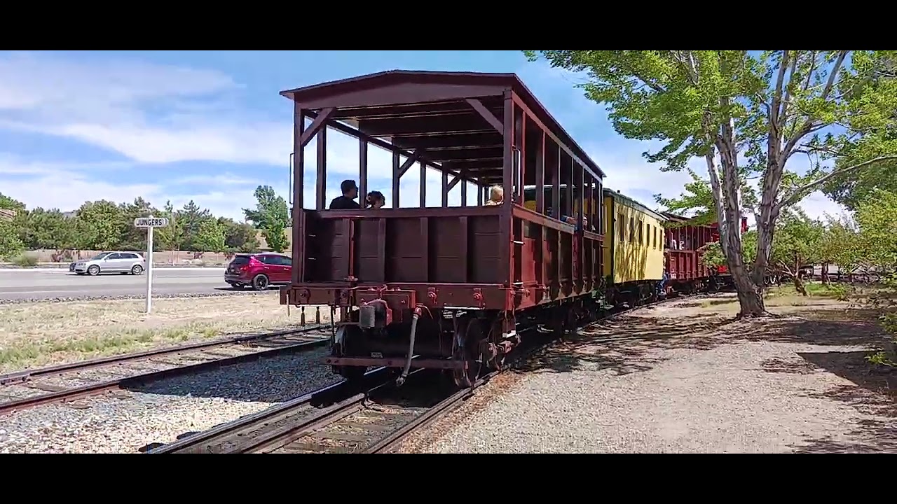 Working Steam Engine at the Historic Carson City Railroad Museum Nevada ...