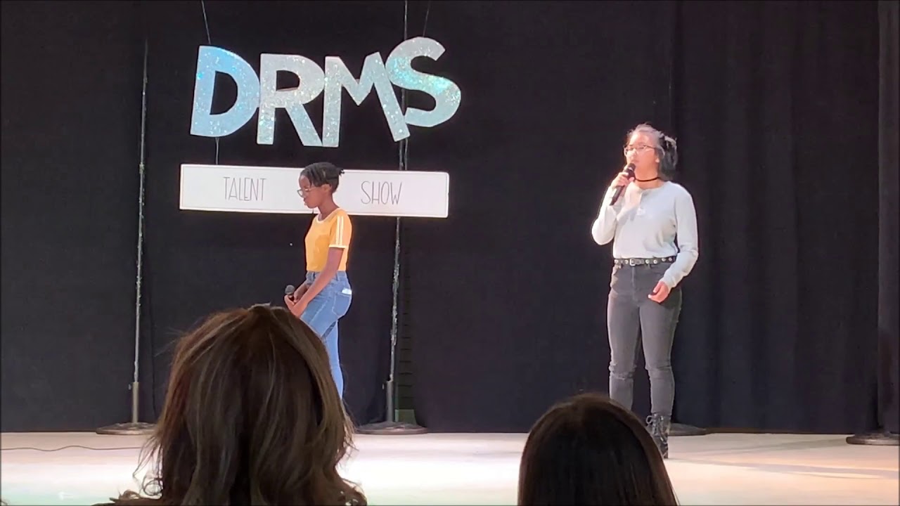 Dallas Ranch Middle School Talent Show 2018 (Janessa & Esther) - YouTube