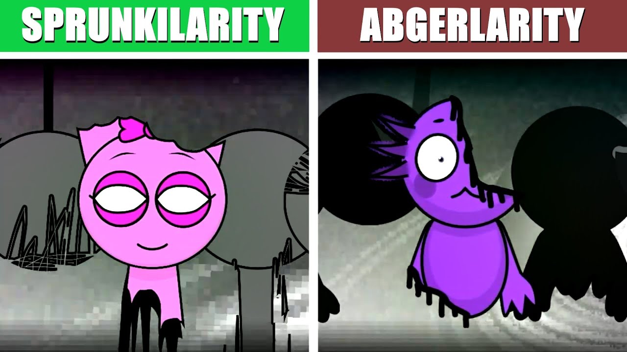 Incredibox Sprunki - SPRUNKILARITY VS ABGERLARITY - NORMAL VERSION VS ...