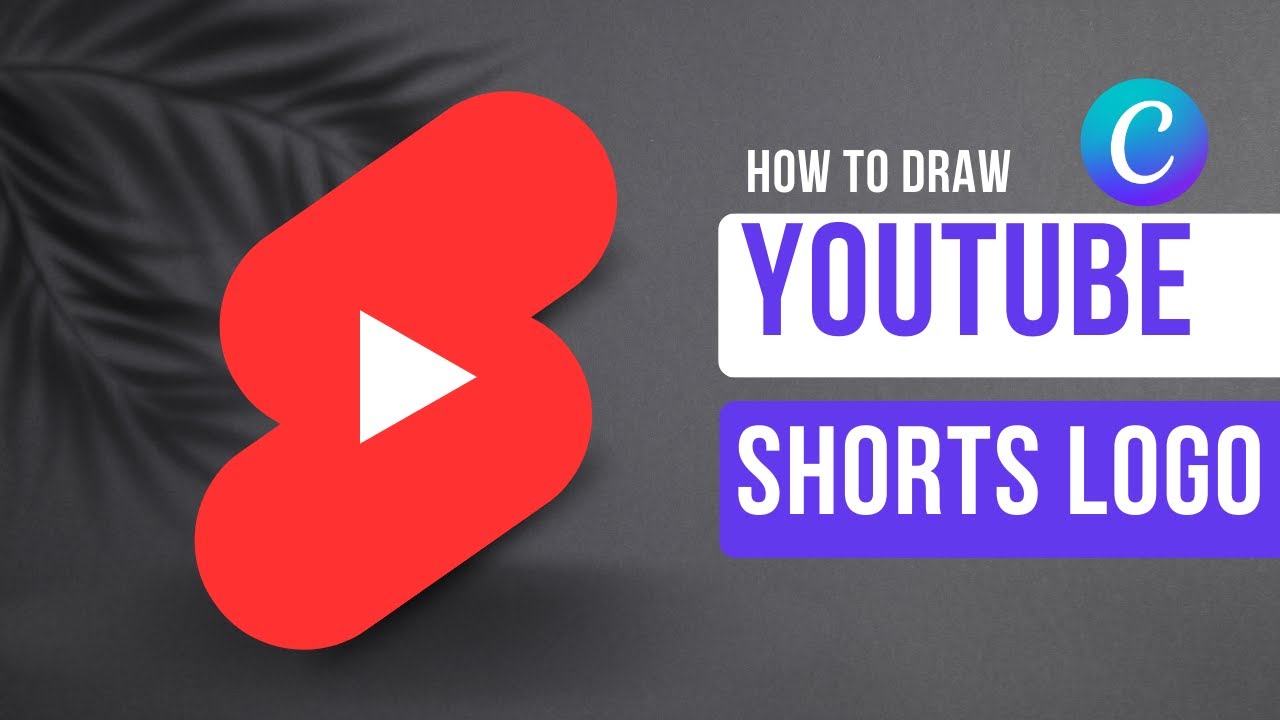 how to create YouTube Shorts logo in Canva 2024 tutorial - YouTube