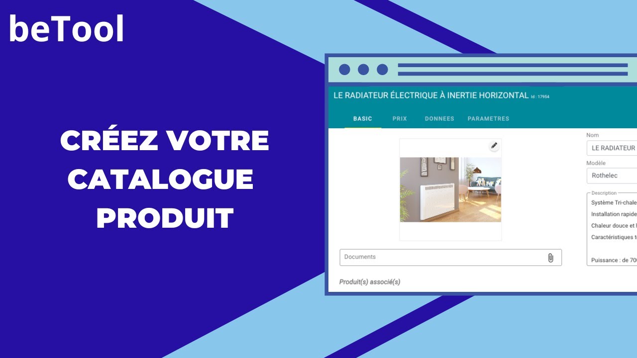 Créez et exploitez votre catalogue produit avec BeTool. - YouTube