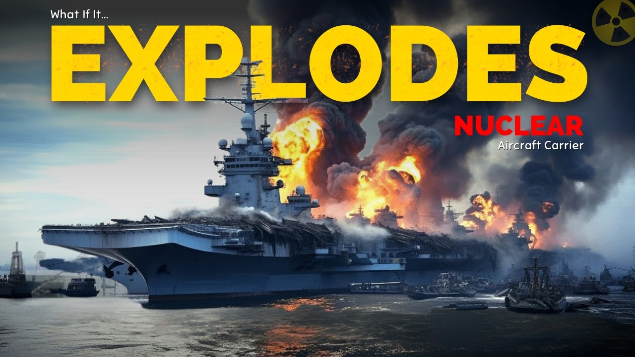 What If a Nuclear Aircraft Carrier Explode? - YouTube