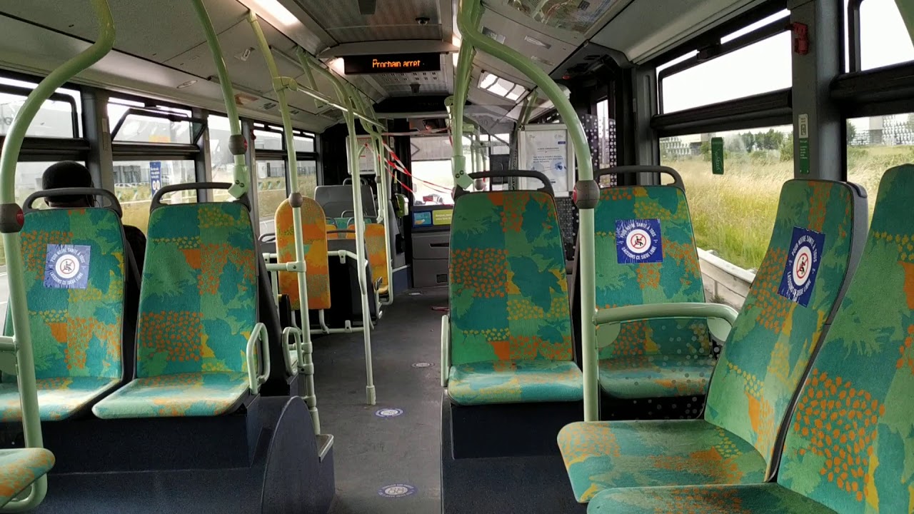 Bus 351 Gros Kickdown!! à bord d'un Citaro C2 RATP - YouTube