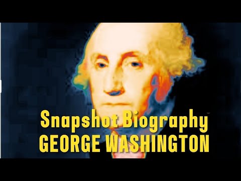 Quick Snapshot Biography of GEORGE WASHINGTON! US History - YouTube