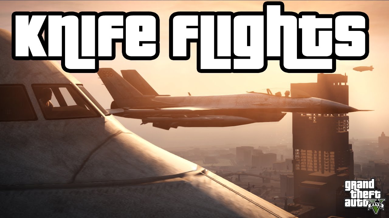 Grand Theft Auto 5 Collectibles Walkthrough - 15 Knife Flights - YouTube