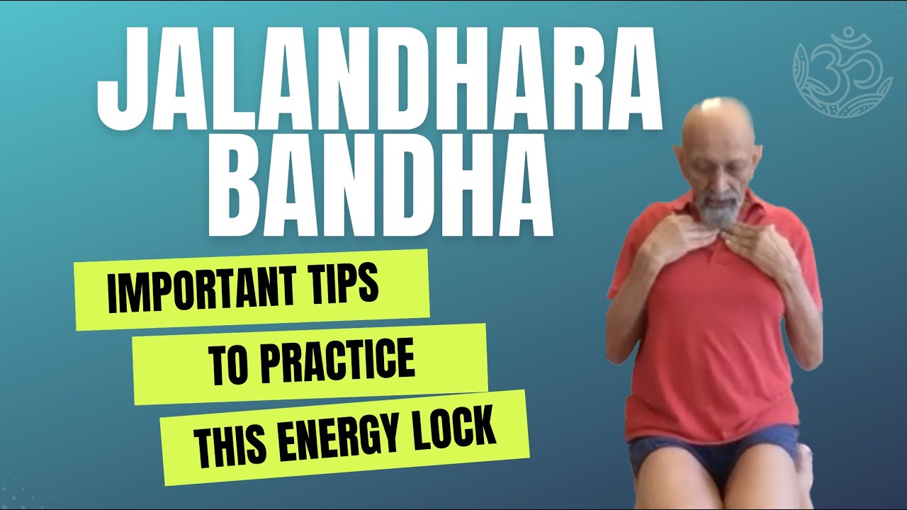 How to do Jalandhara bandha in Pranayama - YouTube