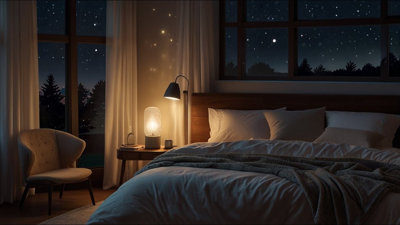 Soothing Relaxation Piano Music - Celestial Calm: Nighttime Melodies ...