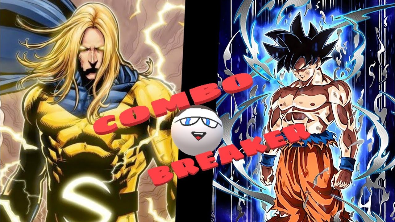 Goku VS The Sentry (Dragon Ball Super VS Marvel) COMBO BREAKER - YouTube