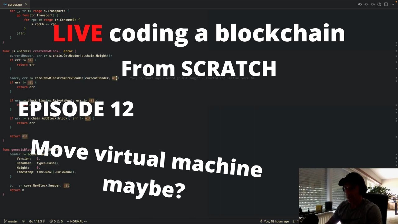Live Coding A Production Ready Blockchain From Scratch In Golang Ep12 Creating Blocks Part 2 5951