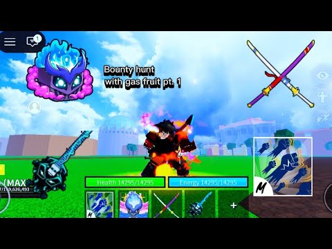 GAS FRUIT IS UNSTOPPABLE! 💨 | 30M Bounty Hunting Showcase (PVP) 