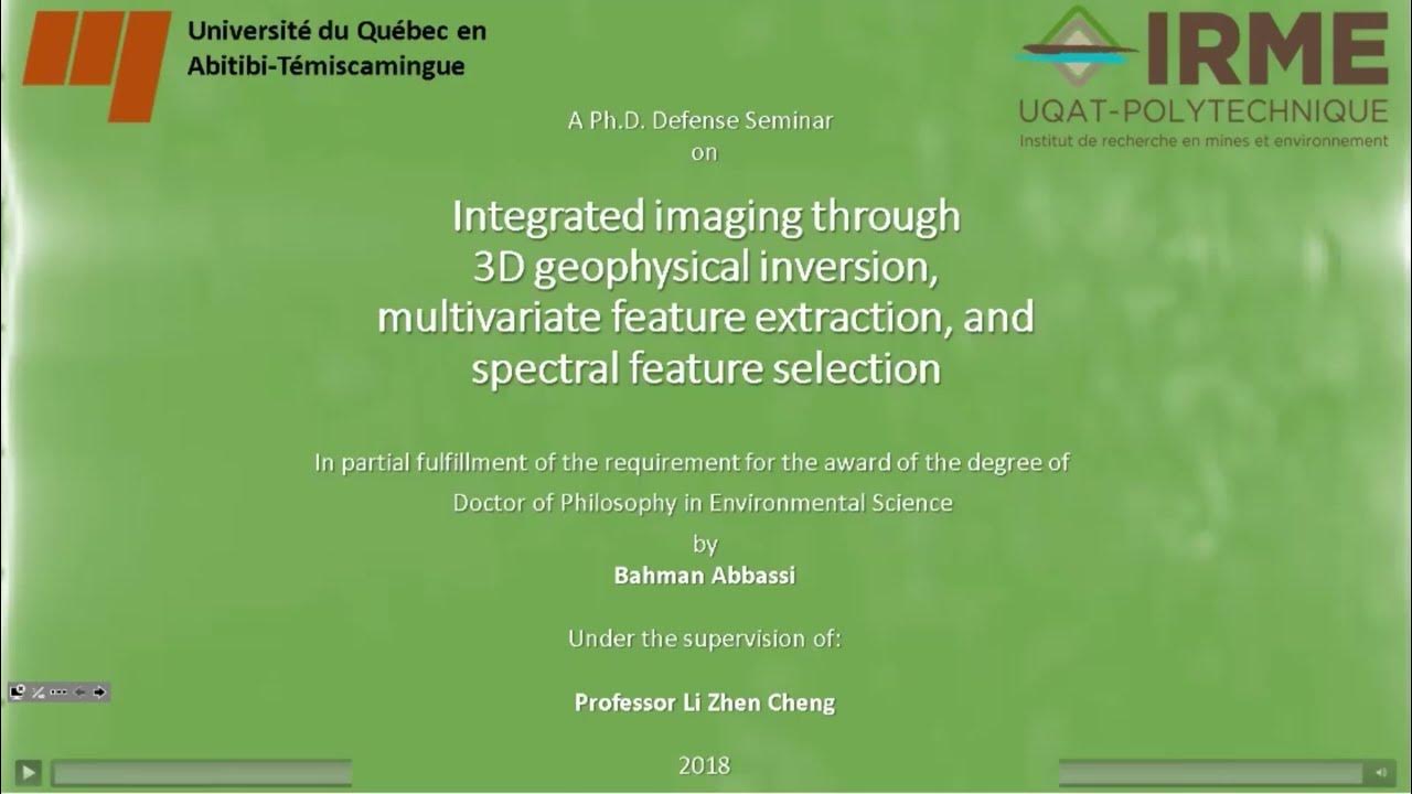 Exploration Geophysics, Machine Learning, and 3D Modeling: Unveiling My ...