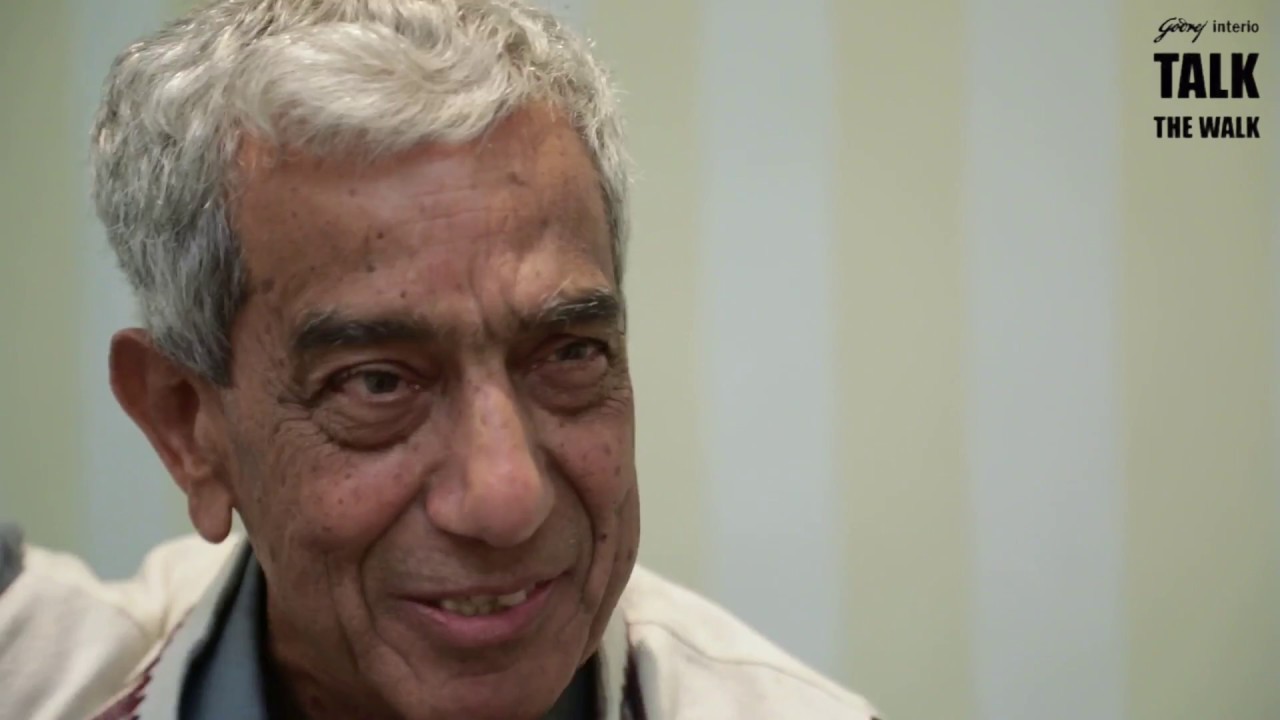 Godrej Interio Talk The Walk | Architect Krishna Rao Jaisim - YouTube