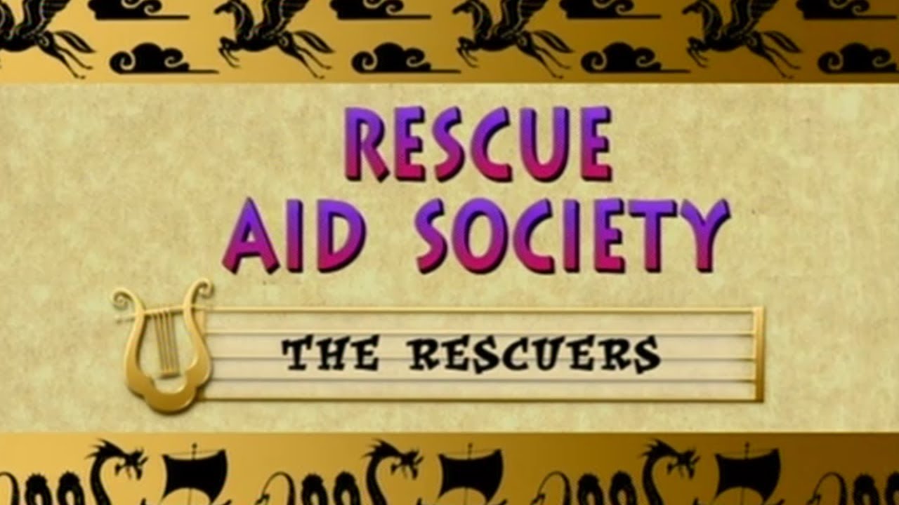 The Rescuers Down Under - Sing Along Song: Rescue Aid Society - YouTube