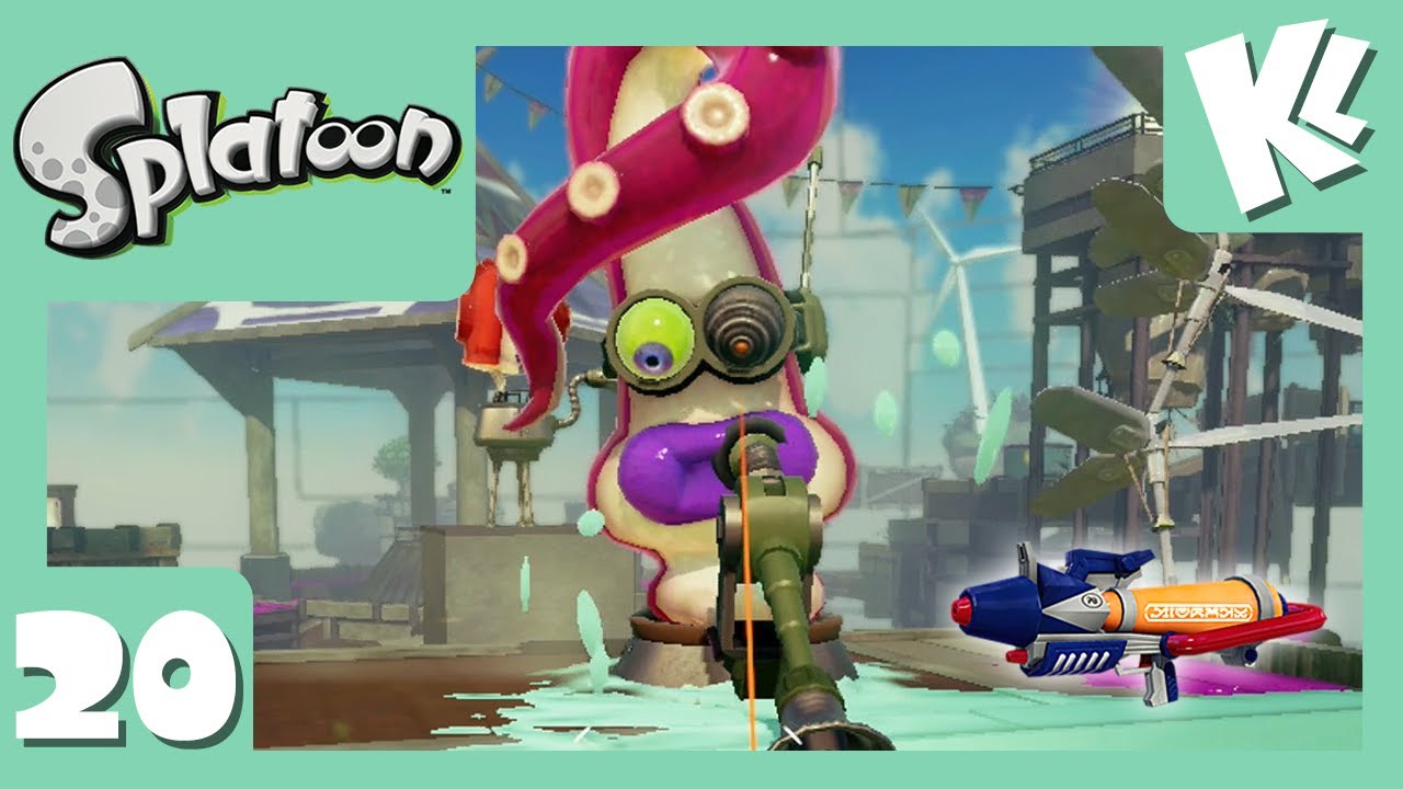 Splatoon - Episode 20: Octosniper Ramparts - YouTube
