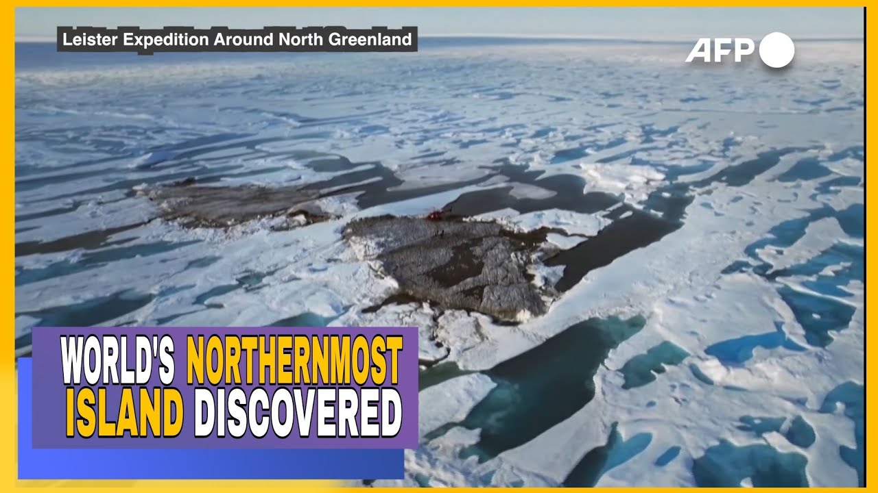 Researchers discover world's 'northernmost' island - YouTube